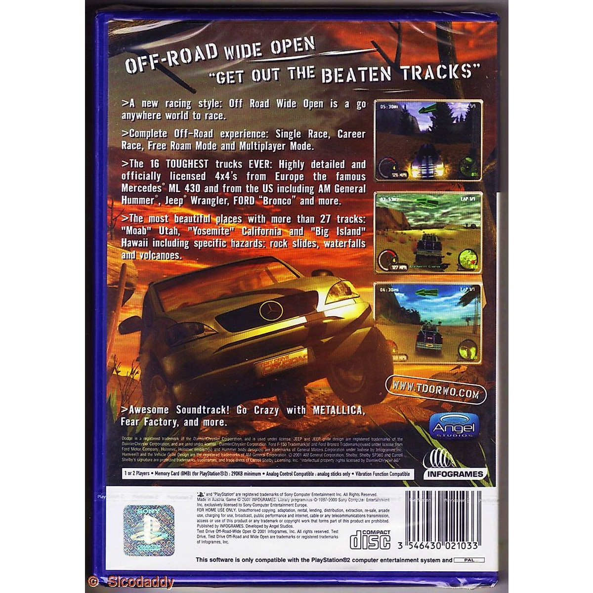 Test Drive Off-Road Wide Open