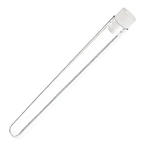 16x150mm PS Test Tubes, With 16mm Flange Cap, Natural (Pack 10) Karter Scientific 401K2