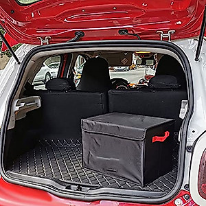 Car Trunk Storage Box Folding Basket Interior Stowing Tidying Organizer for Universal Accesories