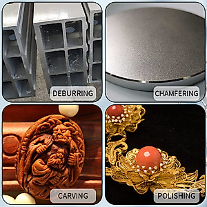 1/8" (3mm) Air Micro Grinder, Pneumatic Pencil Die Grinder, 28000 RPM Free Speed, For Cleaning Dies, Rotors, Backing Plates, Brake Pads, Mounts, Etc.