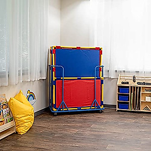 Children’s Factory, Angeles Universal Cart, AFB7930, Mobile Nap Mats & Soft Play Equipment Storage, Daycare, Preschool, Nursery or Classroom Organizer