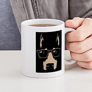 CafePress Dobe Glasses Mug Ceramic Coffee Mug, Tea Cup 11 oz