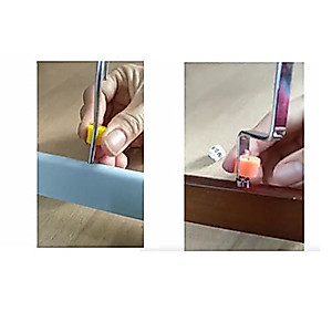 shamjina 300 Hanger Size Markers Garment, Donuts, Bagels, Cubes, Sizer, Black