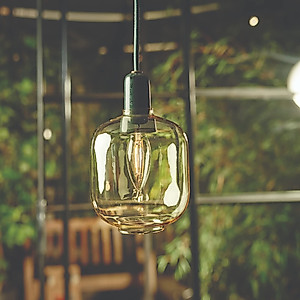 Philips LED Clear Dimmable, Warm Glow Effect F15 Filament Light Bulb - EyeComfort Flicker Free - 5.5W = 60W - 500 Lumen - Soft White (2700K) - E26 Base - Indoor