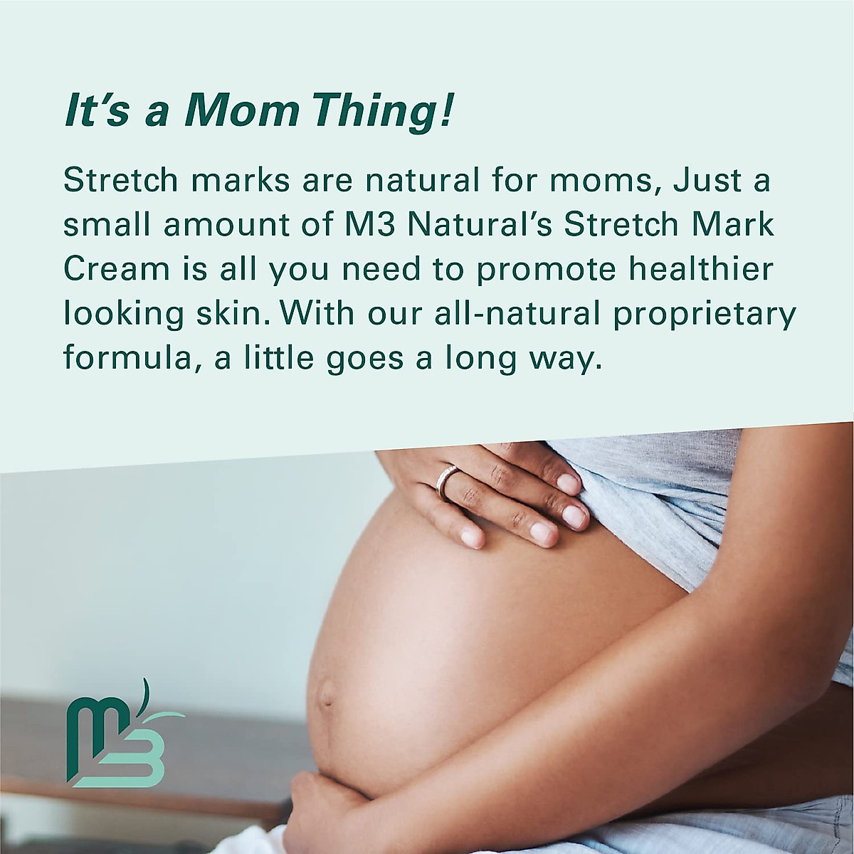 Stretch Mark Cream Infused with Collagen & Stem Cell Maternity Skincare Oil Removes Stretch Mark Prevention & Scar Remover Lotion Green Tea Extract & Raspberry Ketones by M3 Naturals