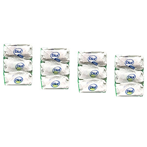 Dial Mountain Fresh Antibacterial Deodorant Bar Soap 3, 4 oz Soap Bars (Packs of 4)