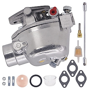 THUNDERMINGO Carburetor For Ford Tractor 2N 8N 9N Heavy Duty Marvel Schebler TSX33 TSX241 Replacement For 8N9510C-HD 8N9510C 9N9510A B3NN9510A,Carb with Fuel Sediment Bowl, Gasket and Bolts