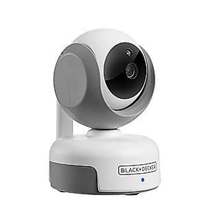 BLACK+DECKER 4.3" Digital Video Baby Monitor with Pan-Tilt-Zoom Camera, Infrared Smooth Video & Motorized Pan/Tilt, Auto Night Vision, and Room Temperature Monitoring, Smooth Motion, Two Way Talk