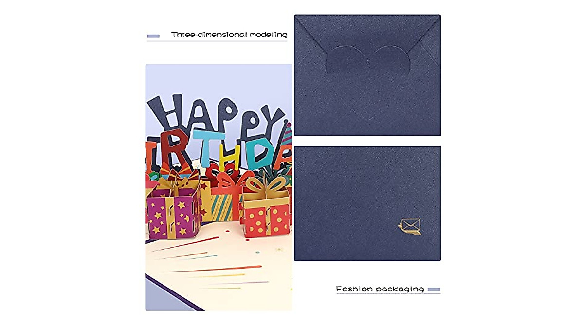 Skycase 3D Birthday Card - Handmade Pop Up Card