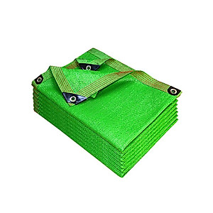 YSUEFIJO Garden 80% Shade Cloth, Outdoor Sun Shade Cover, Sun Mesh UV Resistant Net, Heavy Duty Shade Mesh Tarp, Taped Edge with Grommets, Sun Net Mesh for Patio Backyard