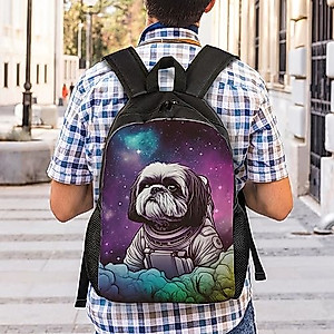 Xerial Shih Tzu Backpack Waterproof Anti Theft Durable Light Laptop Bag Backpacks For Women Men Travel Gym Backpack