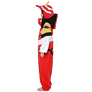 SAZAC Kigurumi - Evangelion Unit-02 - Eva-02 - Onesie Jumpsuit Halloween Costume - Adult