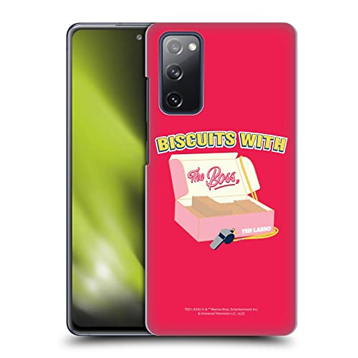 Head Case Designs Officially Licensed Ted Lasso Biscuits with The Boss Season 1 Graphics Hard Back Case Compatible with Samsung Galaxy S20 FE / 5G