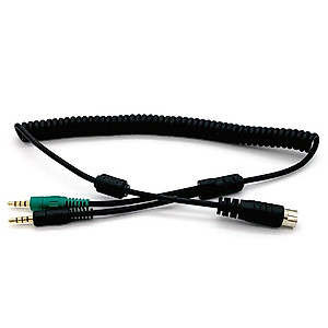 Digirig Mobile Cable for Yaesu MiniDin10 9600-baud Data and CAT
