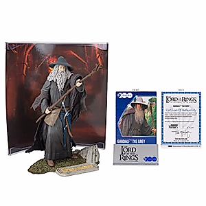 McFarlane Toys - WB 100: Gandalf The Grey (The Lord of The Rings) Movie Maniacs 6in Posed Figure
