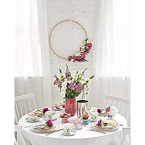 Talking Tables Truly Scrumptious Disposable Plates, 12 count, 6.5 inches for Tea Party or Birthday