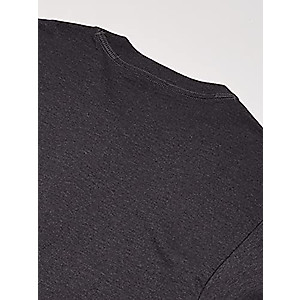 Hanes mens Beefy Long Sleeve Three-button Henley Shirt, Slate Heather, Large US