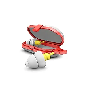 Alpine FlyFit - Earplugs for Pressure Relief & Preventing Ear Pain While Flying - Airplane Travel Essentials - Comfortable Reusable Hypoallergenic Earplugs with Ultra Soft Filter