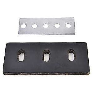 Universal Snow Blower Impeller Kit 3/8" 3-Blade Modified Parts Replacement for 2 Stage Machine