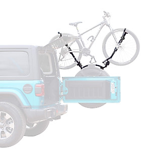 Let's Go Aero TireBiter 2-Bike VRack Carrier for Spare Tires | Back-up Camera Compatible (Model B00987)