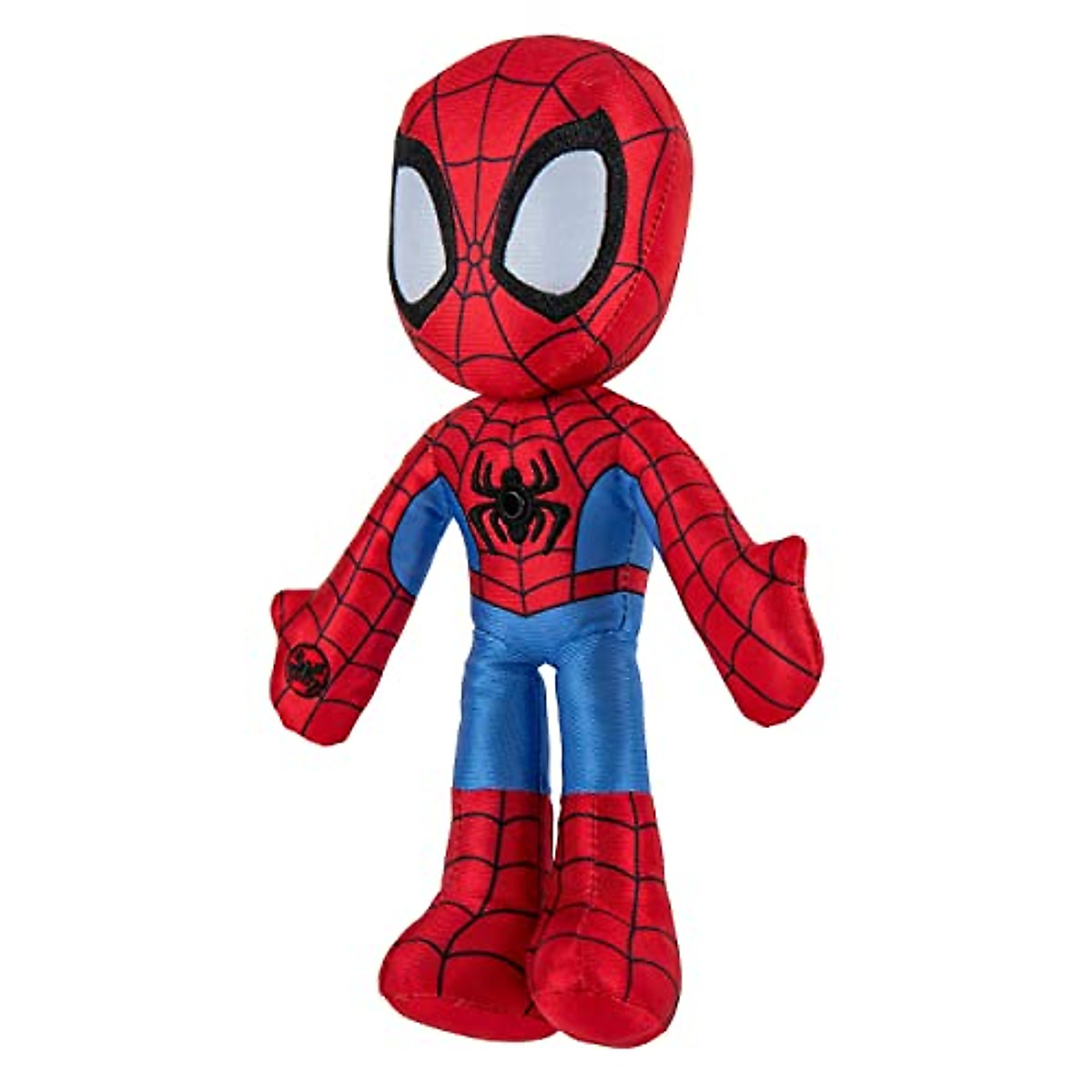 Spidey and His Amazing Friends Marvel’s Web Flash Spidey Plush - 9-Inch Plush with Light Up Signal - Toys Featuring Your Friendly Neighborhood Spideys