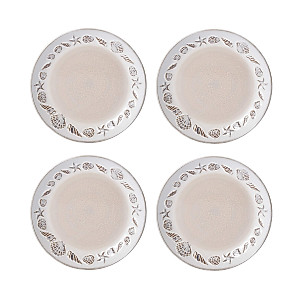 Pfaltzgraff Panama 16-Piece Dinnerware Set, Beige