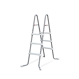 SUMMER WAVES 14ft Elite Frame Pool with Filter Pump, Cover, and Ladder