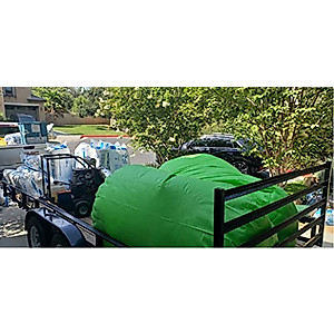 (10) Insulation Vacuum Bags for Heavy Duty Removal Dust | Polypropylene 6 FT x 4 FT Bag Holds Est 350 lbs [10 Pack, Green]