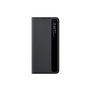 Samsung Galaxy S21+ Case, S-View Flip Cover - Black (US Version)