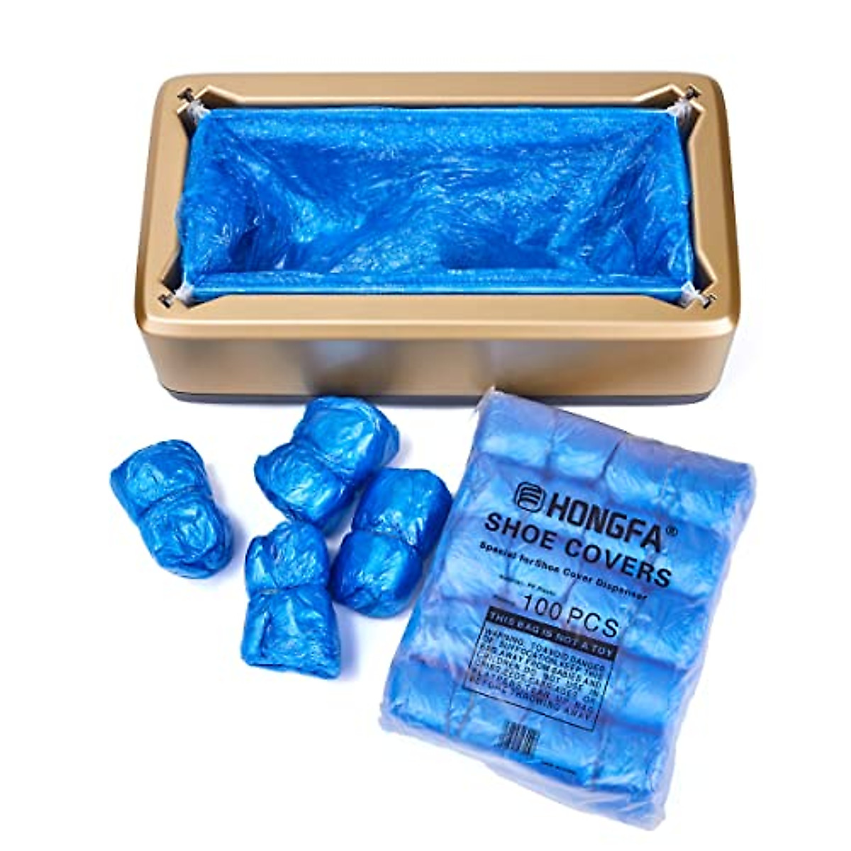 JATHIN Disposable Shoe Cover Refills for Automatic Shoe Cover Dispenser Machine t buckle shoe cover refills waterproof shoe covers automatic shoe cover dispenser T-Buckle Shoe Cover 100 Pcs