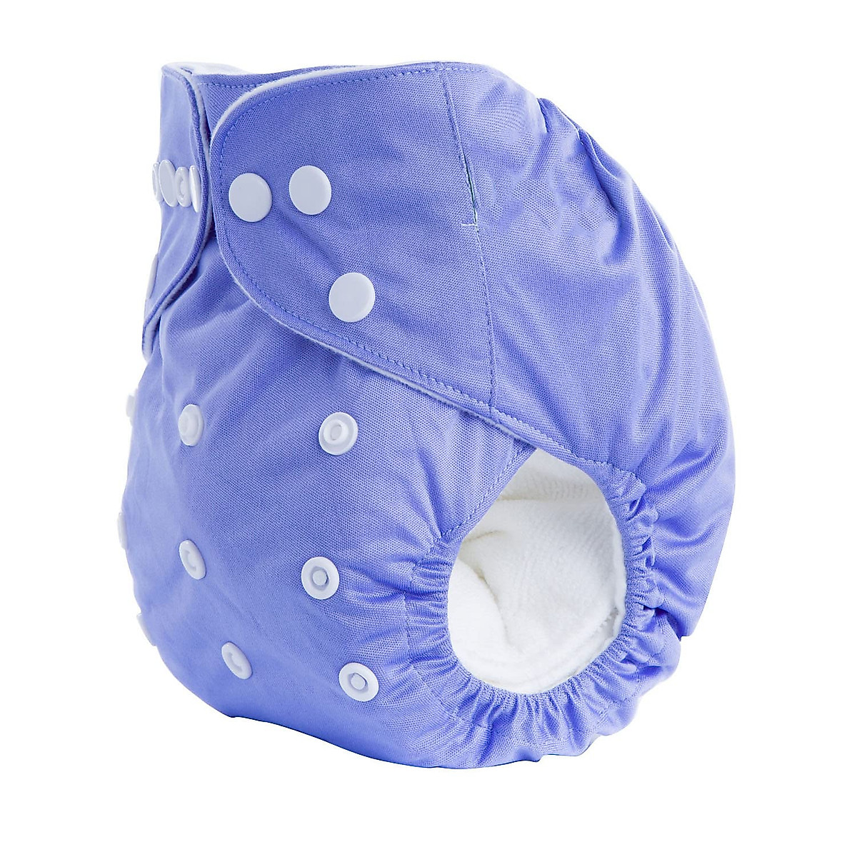 Reusable Cloth Diapers Newborn for Boys and Girls One Size Adjustable Washable Pocket Diaper Cover 6 Reusable Diapers + 6 Charcoal Bamboo Inserts+2 Microfiber Inserts and 1 Reusable Diapers Wet Bag