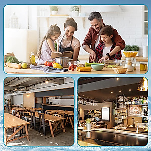 Erivess 120 lbs/24H Commercial Ice Maker,48 Cubes/11mins, 33 lbs Ice Storage Capacity, Counter Ice Maker Self Cleaning, 24 Hour Timer Stainless Steel Freestanding Ice Maker Machine (120lbs/day)