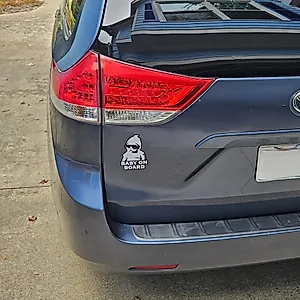 TOTOMO Baby on Board Sticker for Cars Funny Cute Safety Caution Decal Sign for Car Window and Bumper No Need for Magnet or Suction Cup - Carlos from The Hangover