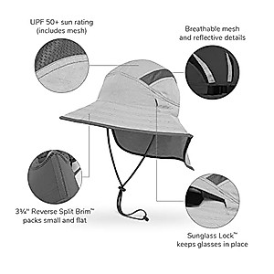 Sunday Afternoons Ultra Adventure Hat - Sun Hat for Men Women with Neck Flap, UPF 50+ UV Protective Hiking Fishing Hats, Wide Brim, Eucalyptus, L/XL