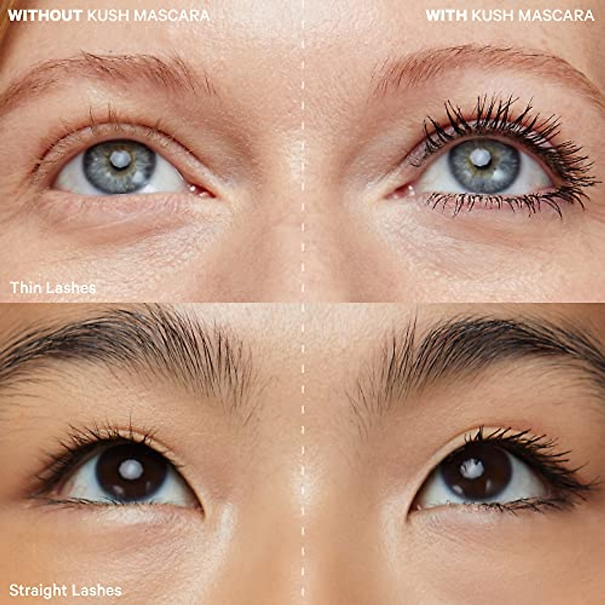 MILK Makeup KUSH Volumizing Mascara - Vegan, Clean, Cruelty-free - Fuller, Healthier Lashes - 0.34 Fl Oz