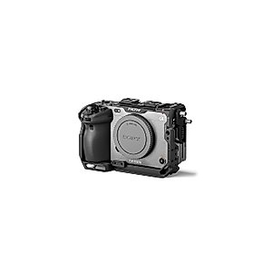 Tilta Camera Cage Compatible with Sony FX3/FX30 V2 | Top Plate NATO Rail, Cold Shoe, 1/4""-20 and 3/8""-16 | Thumb Screw Design | Full Cage Only | TA-T16-FCC-B (Black, Full Cage)
