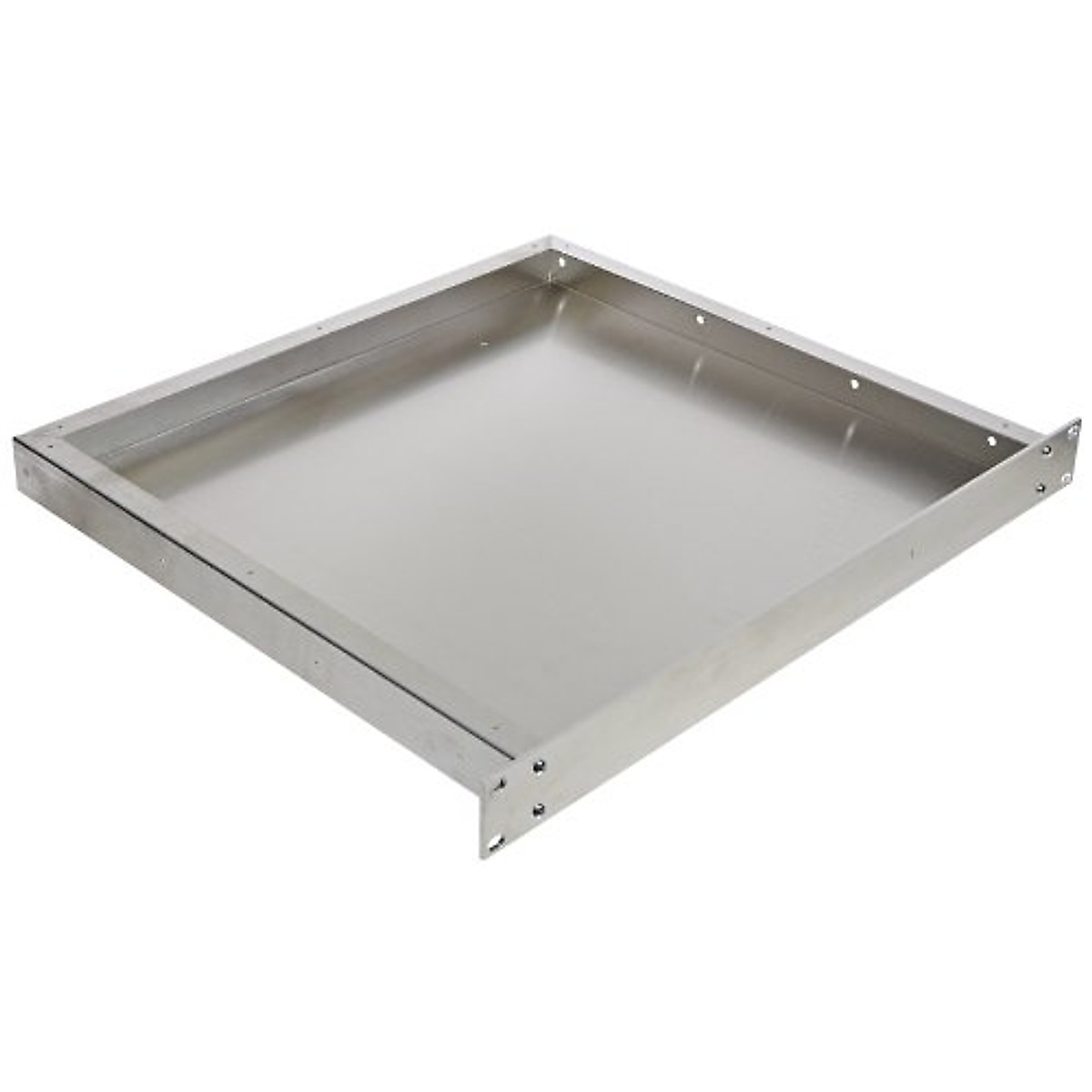 BUD Industries CH-14402 Aluminum Small Rack Mount Chassis 19" L x 16.12" W x 1.75" H, Natural