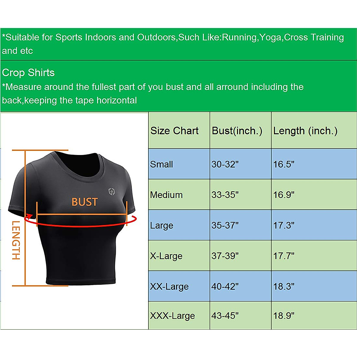 NELEUS Women's Running Crop Shirts Short Sleeve Workout Athletic Shirts,8079,Black/Grey/Navy Blue,3 Pack,L