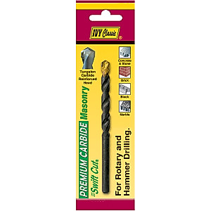IVY Classic 10221 5/16 x 6-Inch Premium Carbide Masonry Drill Bit, 1/Card
