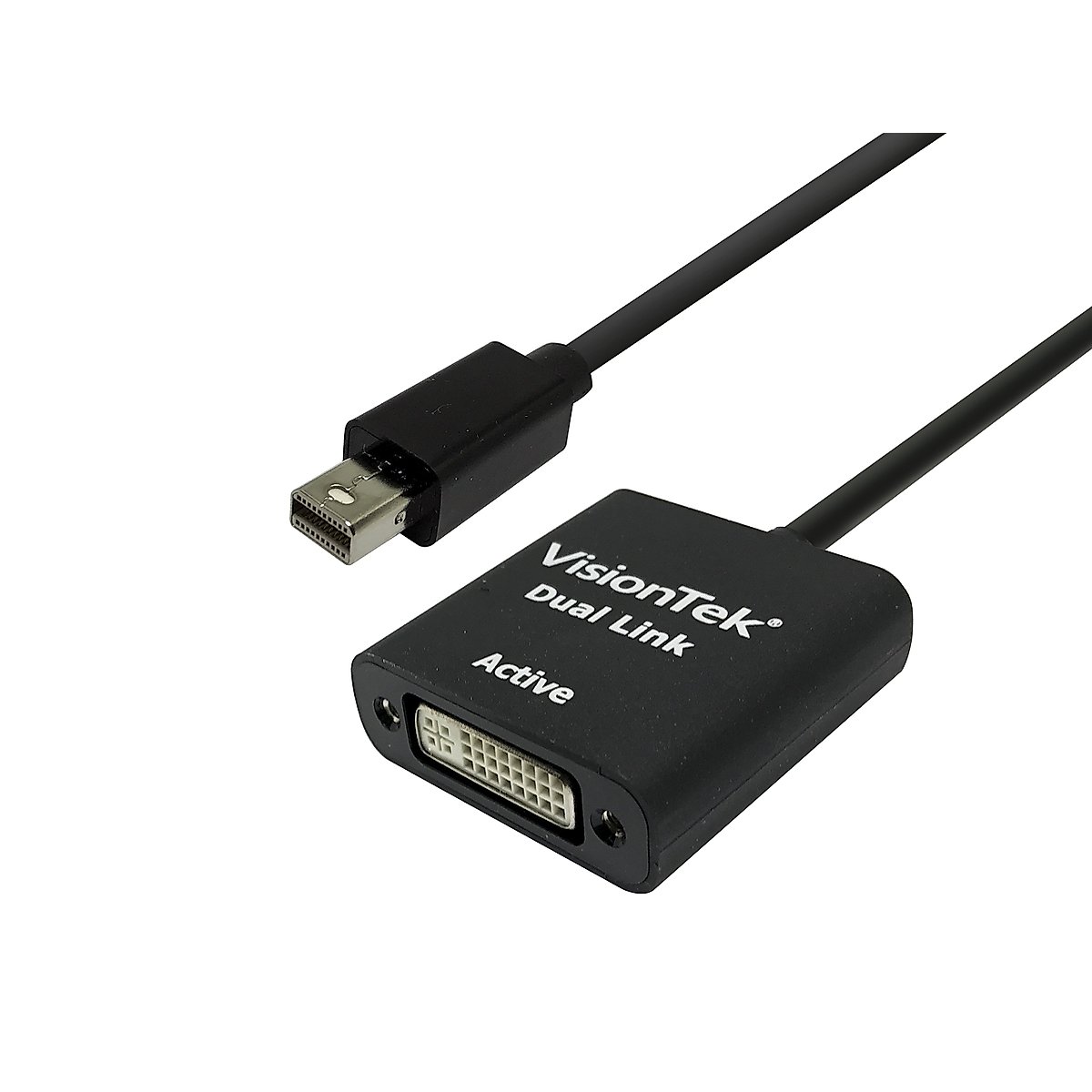 VisionTek Mini DisplayPort to Dual Link DVI-D Active Adapter (M/F) - 900640