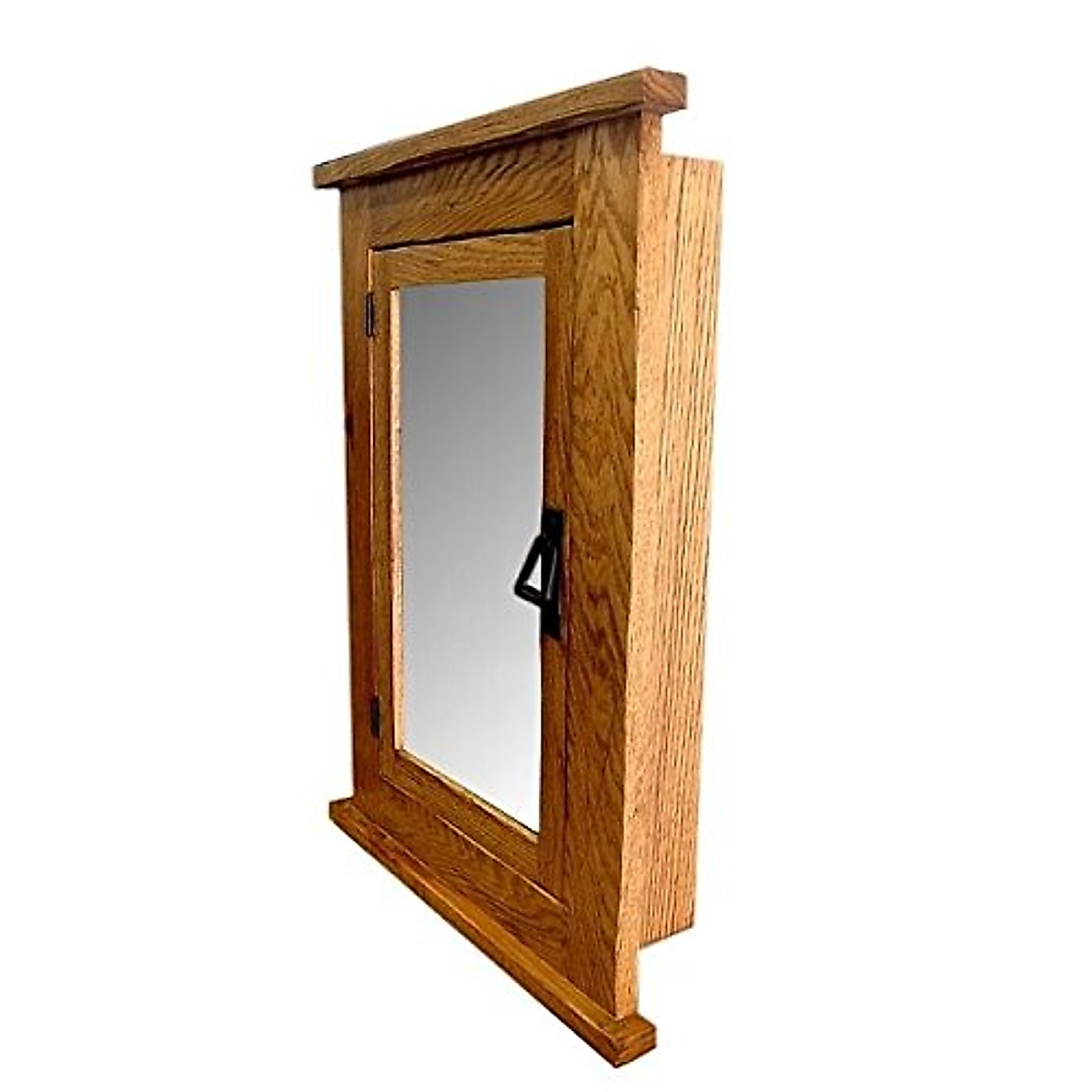 Solid Oak Mission Recessed Medicine Cabinet/Solid Wood & Handmade