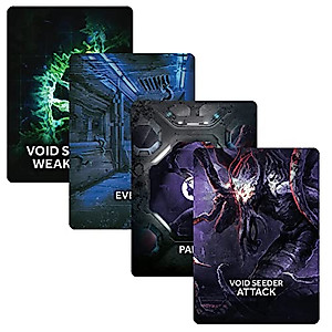 Nemesis Voidseeders Board Game Expansion - New Alien Race & Mechanics! Terrifying Miniatures Compatible with Classic & Lockdown, Ages 14+, 1-5 Players, 1-2 Hour Playtime, Made by Rebel Studio