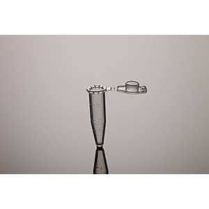 NEST Scientific 605601 Polypropylene Microcentrifuge Tube, Sterile, Conical, Lock Cap, 0.6 mL, Clear, 50 per Bag, 750 per Pack, 7500 per Case (Pack of 7500)