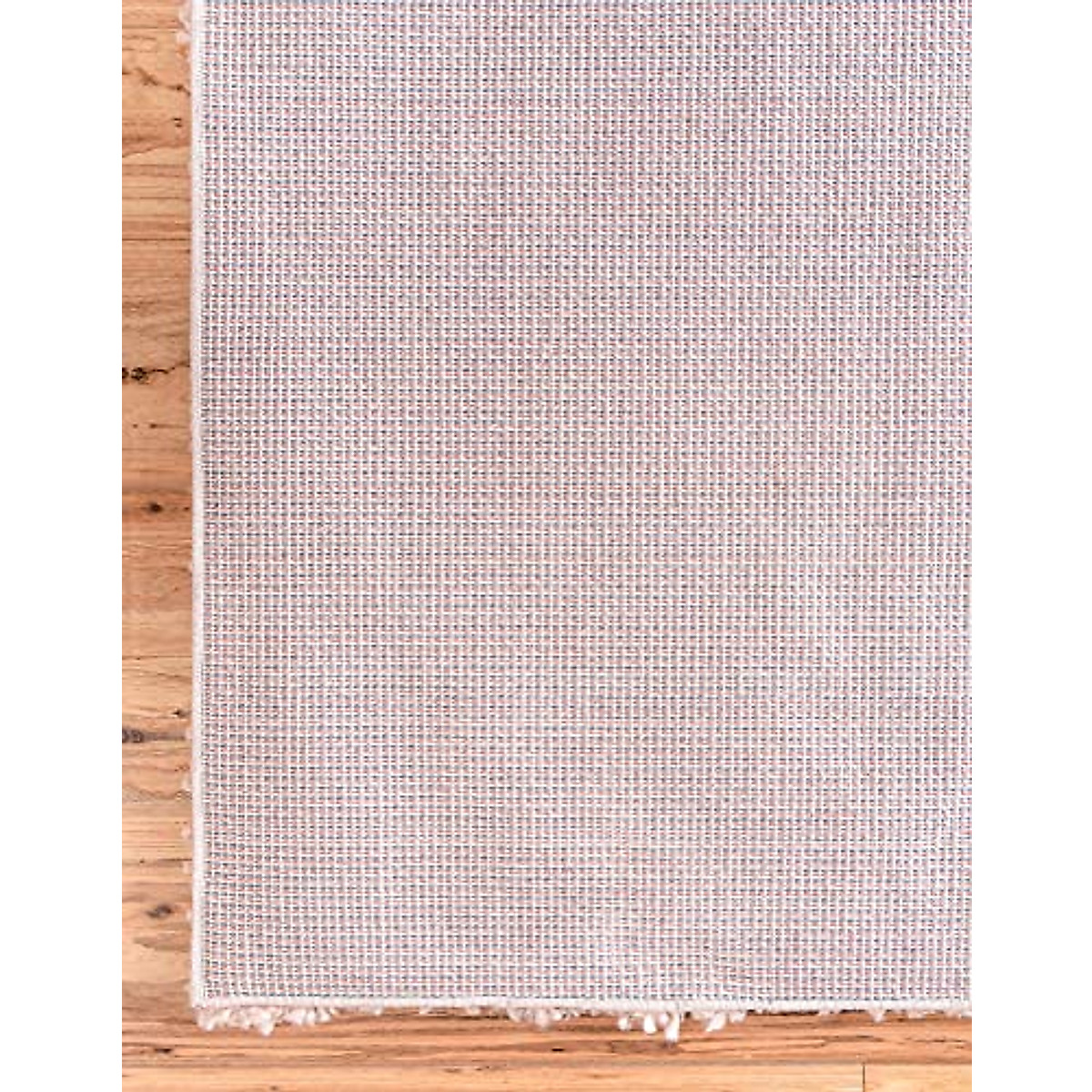 Unique Loom Davos Shag Collection Modern Luxuriously Soft & Cozy Shag Area Rug (5' 0 x 8' 0 Rectangular, Dusty Rose)