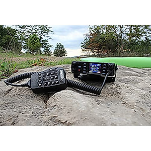 AnyTone AT-D578UVIII Plus Tri-Band DMR Mobile Radio - 50W VHF/45W UHF with Air Band, APRS Location Data RX/TX, Bluetooth Audio, Loud Speaker and Step-by-Step Course Included