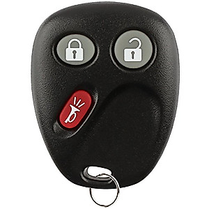 Discount Keyless Replacement Key Fob Car Remote and Uncut Ignition Key Compatible with LHJ011, B102