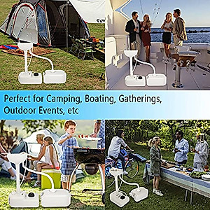 NC CHH-7701 562 Portable Removable Outdoor Hand Sink with 24L Recovery Tank