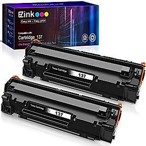 E-Z Ink (TM) Compatible Toner Cartridge Replacement for Canon 137 CRG137 9435B001AA to use with ImageClass D570 LBP151dw MF216n MF236n MF232W MF227dw MF229dw MF244dw MF247dw MF249dw (Black, 2 Pack)