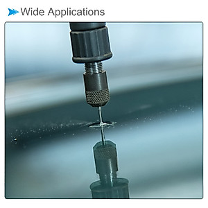 CoCud Diamond Twist Drill Bits, 1mm Drill Bit Diameter, Metric Tipped Drill Bit High Speed Steel - (Applications: for Glass Sea Shells), 10-Pieces