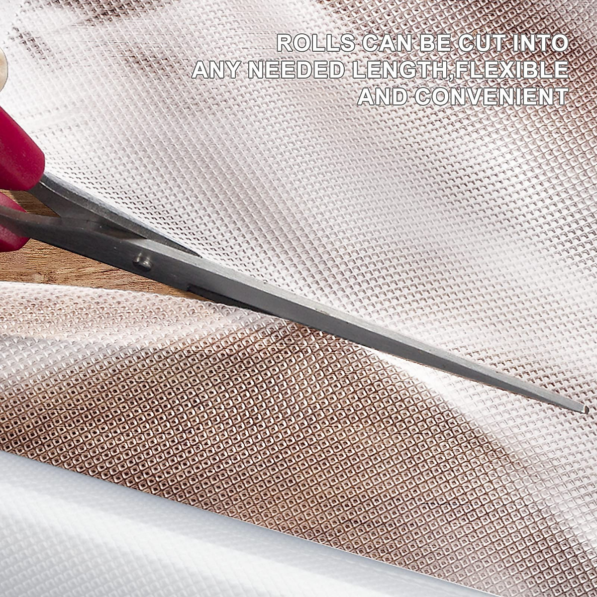 Vaakas Vacuum Sealer Bags Rolls 8" x 50' 2 Rolls For Food Saver,Seal a Meal, Weston. Commercial Grade, BPA Free,Great for vac storage Bags, Meal Prep with sous vide